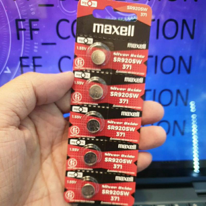 Jual BATERAI JAM TANGAN MAXELL 920 SR920SW SR 920 SW SR920 ORIGINAL ...