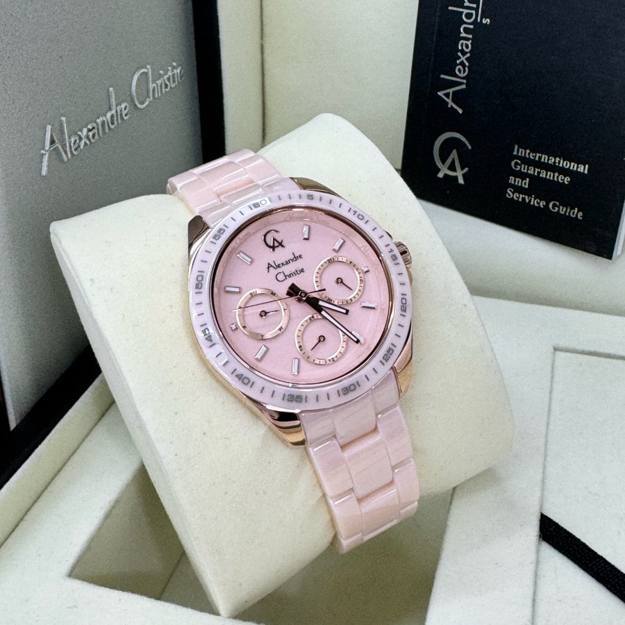 Jual ORIGINAL Jam Tangan Wanita Alexandre Christie AC 2B08 / AC2B08 ...