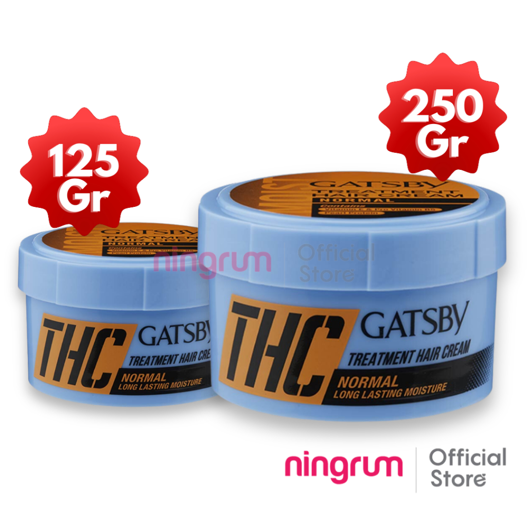 Jual Ningrum - Gatsby Hair Cream Normal Penata Rambut Pria 125gr ...