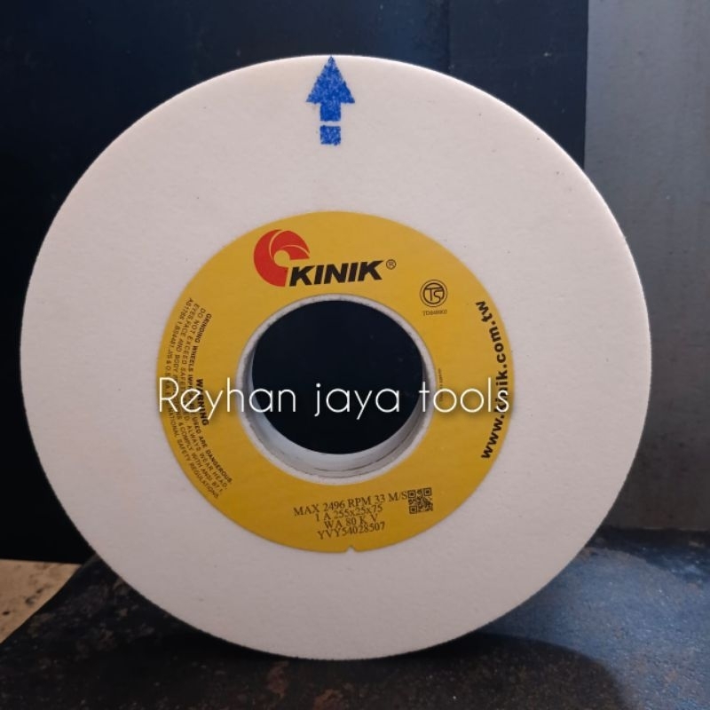 Jual Kinik 1A Batu gerinda 255 x 25 x 75 Grit 80 KV Kinik Grinding ...