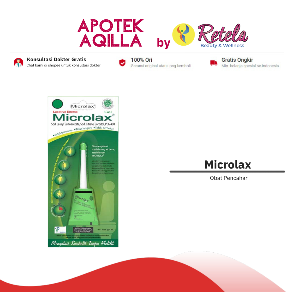 Jual Microlax Gel 5 Ml | Shopee Indonesia