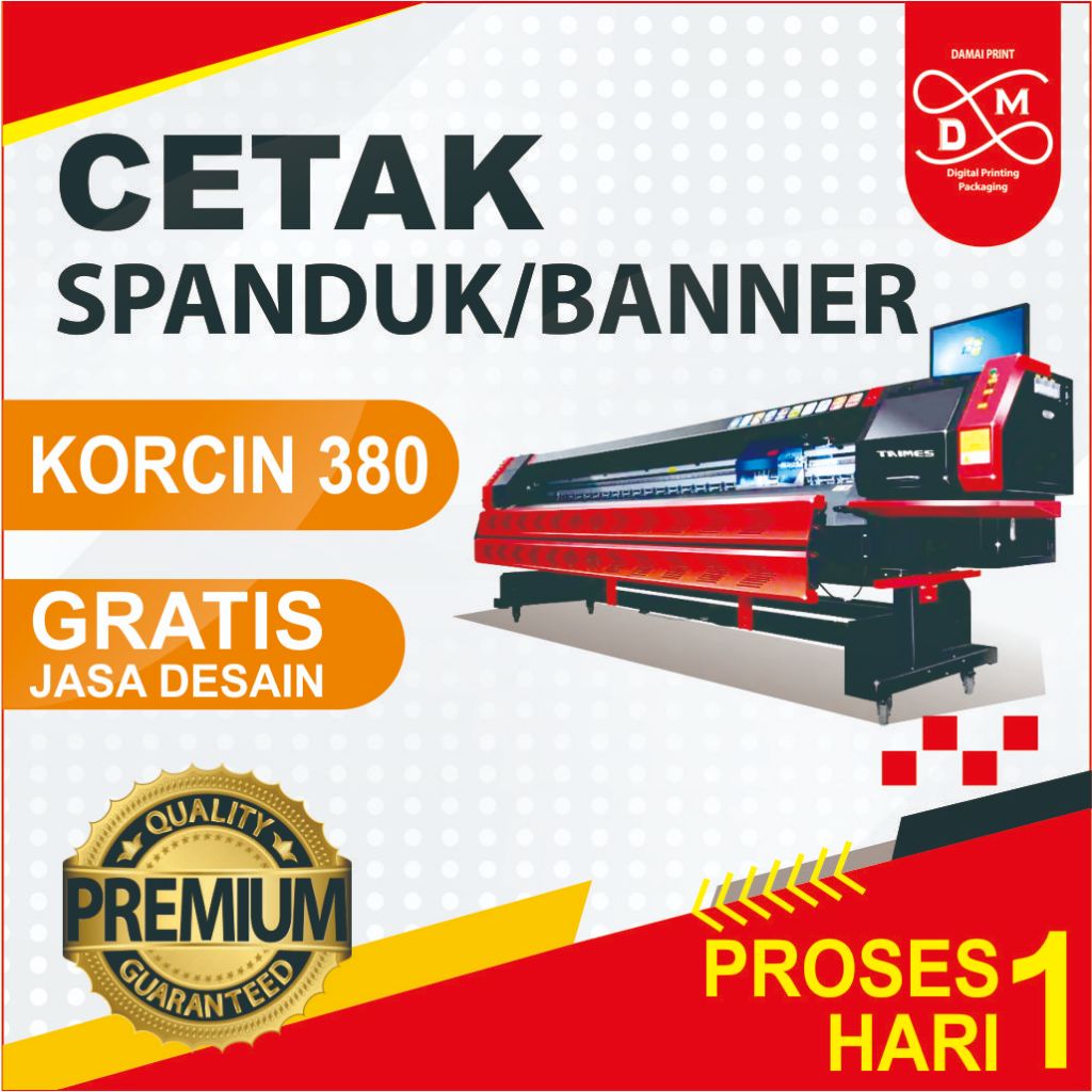 Jual Free Desain | Cetak Spanduk / Print Banner / Baliho Murah Korcin ...