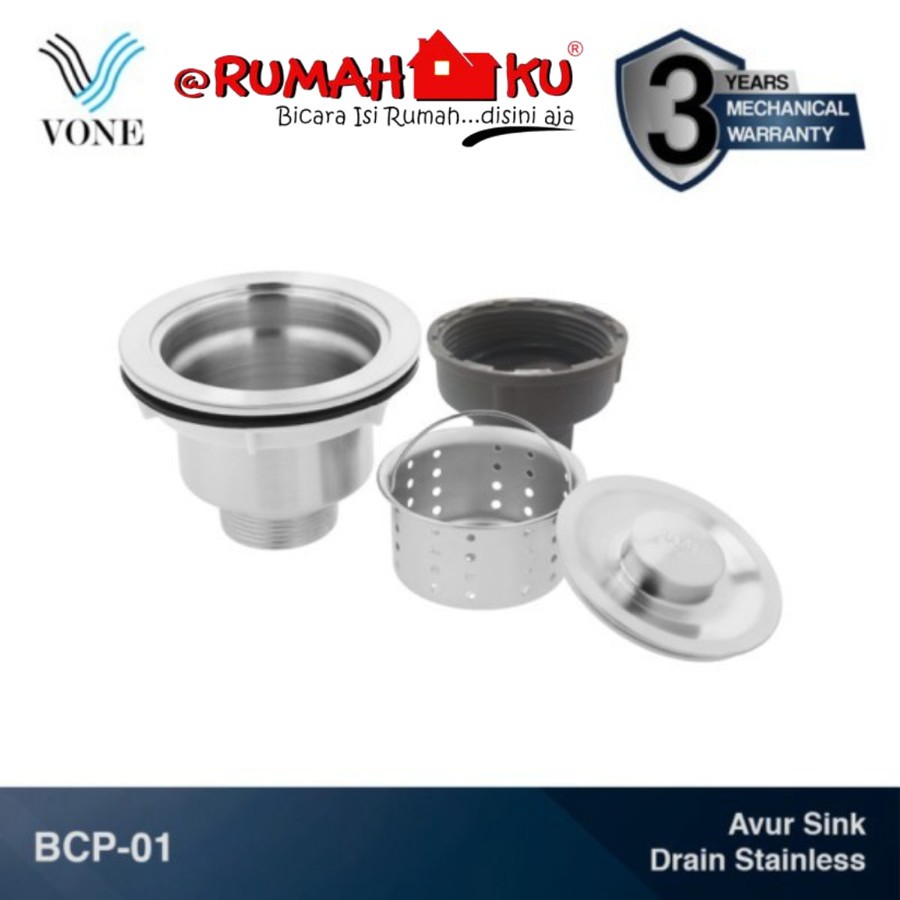 Jual VONE BCP-01PP AVUR STAINLESS (PP) | Shopee Indonesia
