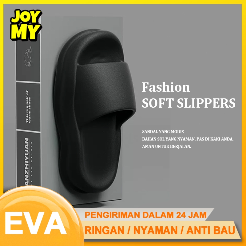 Jual Joymy Sandal Slop Pria Kece Keren Empuk Eva Sendal Pria Casual ...