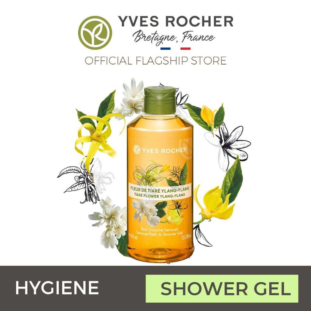 Jual Yves Rocher Ylang Ylang Shower Gel 400 ml | Shopee Indonesia