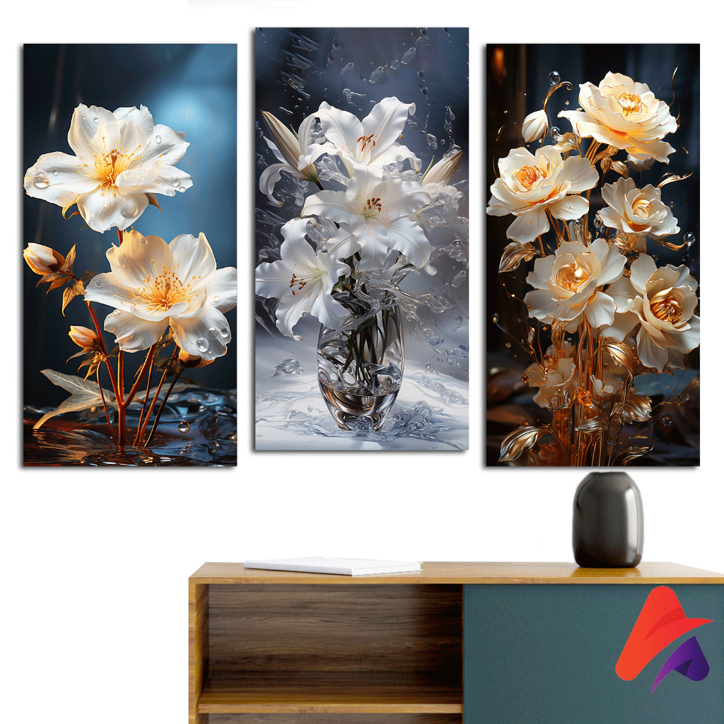 Jual HIASAN DINDING REALISTIK BUNGA AESTHETIC (15X30) WALL DECOR ...