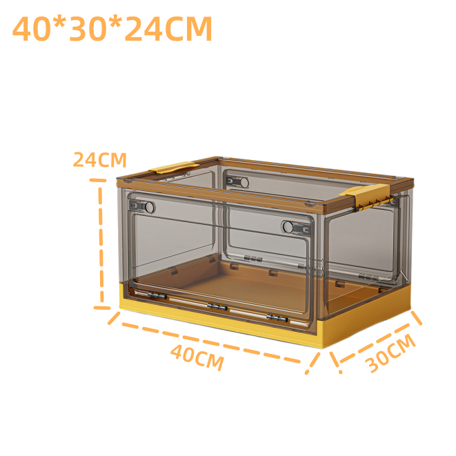 Jual Transparan Storage box Foldable Penyimpanan Box Kapasitas ekstra ...