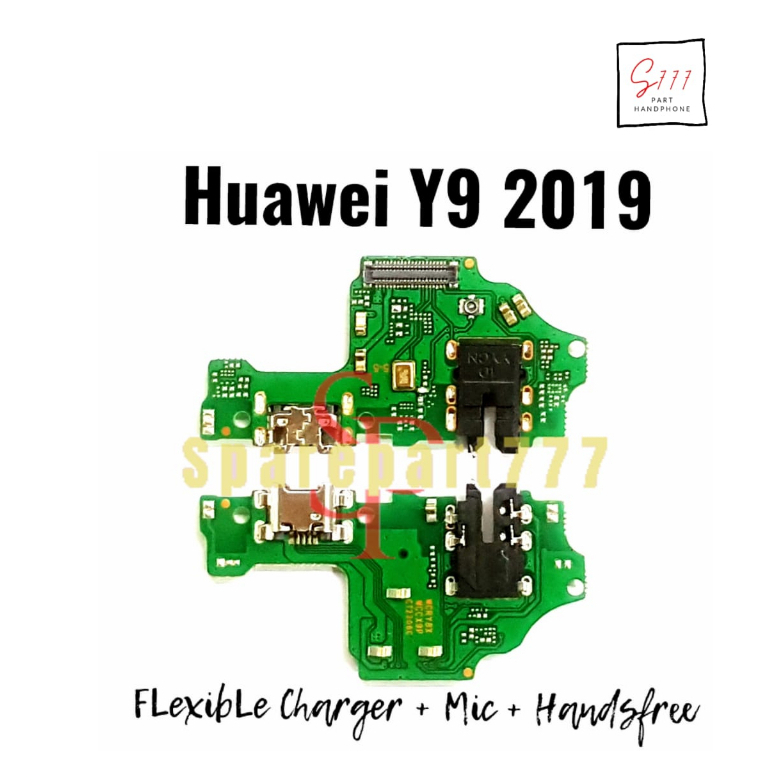 Jual Papan PCB Konektor Charger + Mik Handsfree Hua wei Y9 2019 / JKM ...