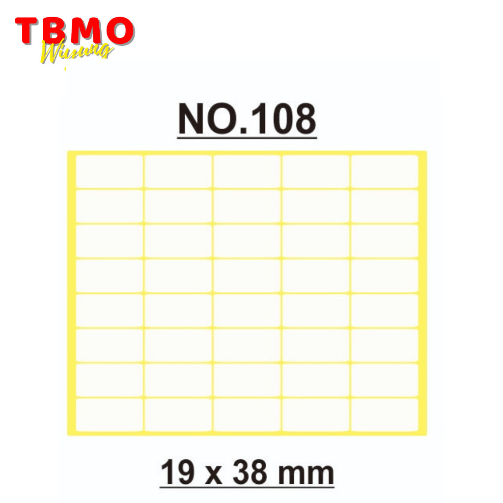 Jual Label Harga OCI 108 Olean City | Shopee Indonesia