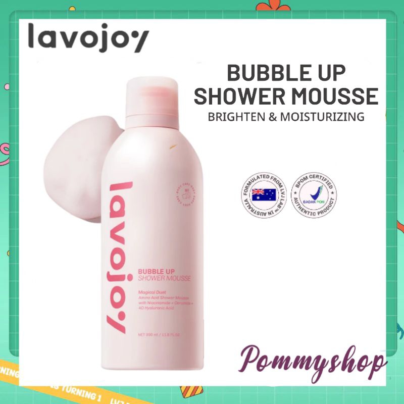 Jual LVJ Lavojoy Bubble Up Shower Mousse magical Duet 350ml | Sabun Mandi | Shopee Indonesia