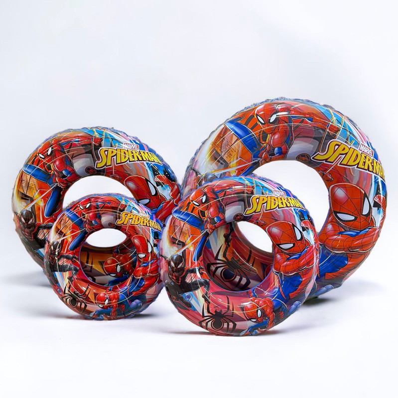 Jual SPORTYSPOT Balon Renang Tebal Inflatable Swim Ring Spiderman 50cm ...