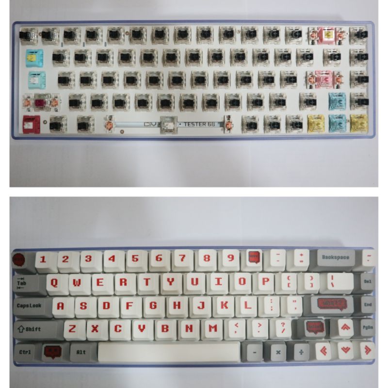Jual Mechanical Keyboard CIY Tester 68 Custom | Shopee Indonesia