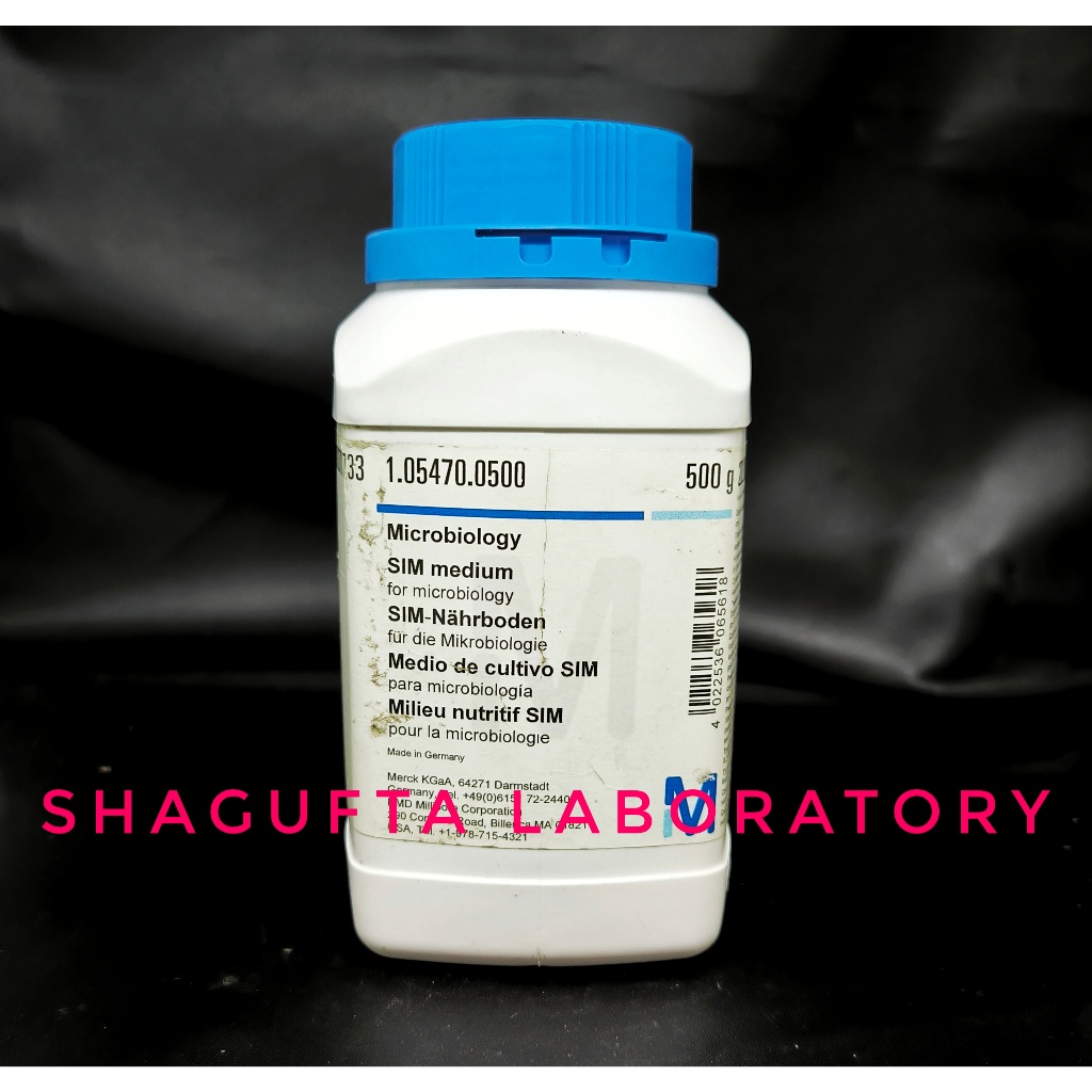 Jual SIM MEDIUM 50GR M E R C K 105470 FOR MICROBIOLOGY (REPACK ...