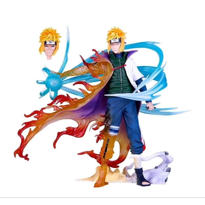 Jual Action Figure Statue Naruto Namikaze Minato Evil Studio design ...