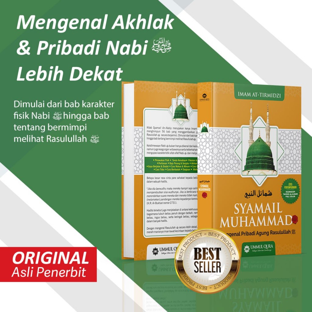Jual Buku Terlaris Buku Syamail Muhammad SAW + Bonus Tata Cara Shalat ...