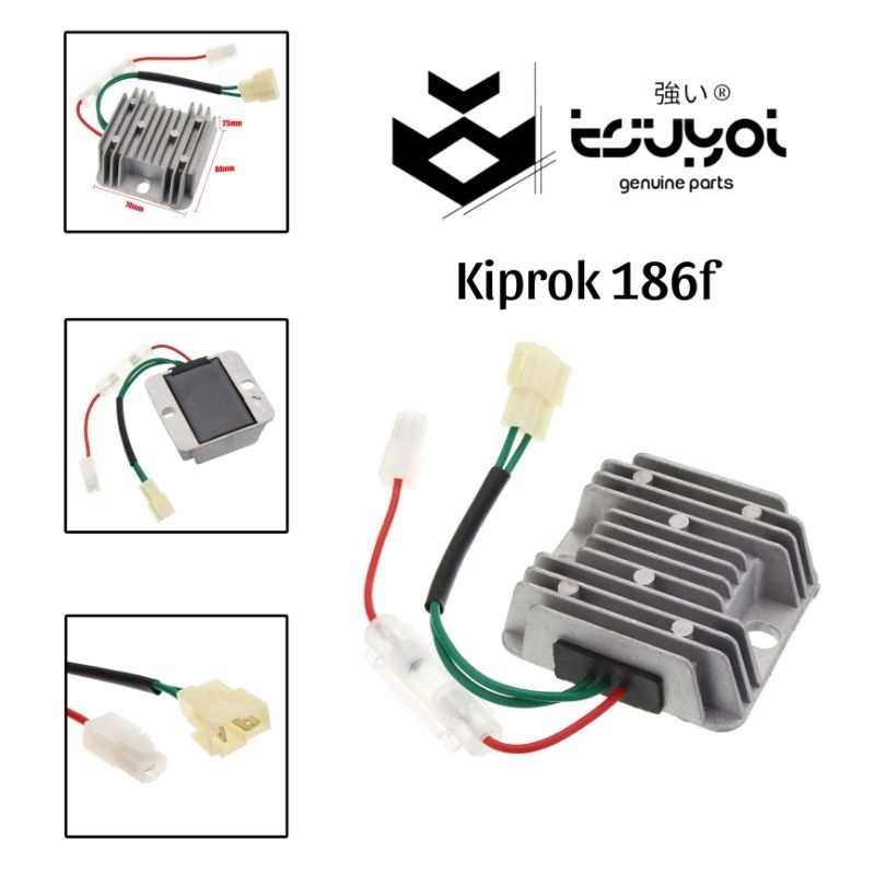 Jual KIPROK 186F UNTUK GENSET 5 KVA MODEL SOLAR | Shopee Indonesia