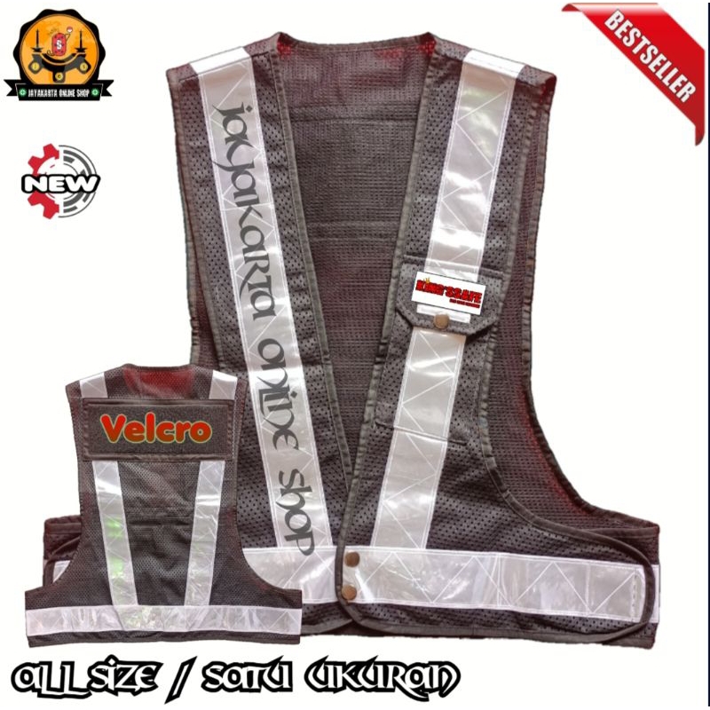 Jual ROMPI SAFETY V TERBARU DOUBLE JARING-ROMPI SAFETY CUSTOM-ROMPI ...