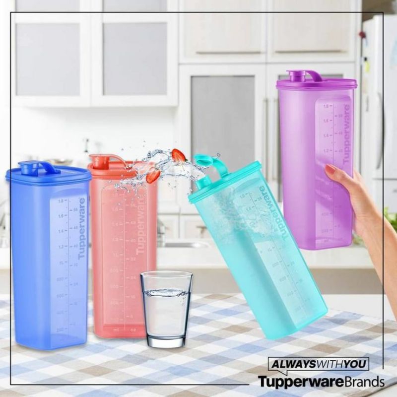 Jual fridge slim line ukuran 2L tupperware ori (1pcs) | Shopee Indonesia