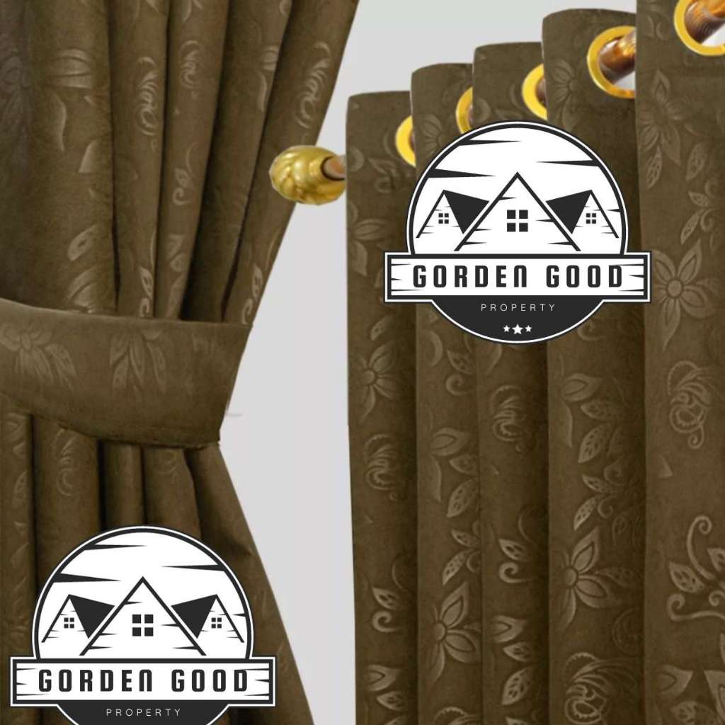 Jual Gorden Jendela Gorden pintu model smokering Tirai Hordeng ...