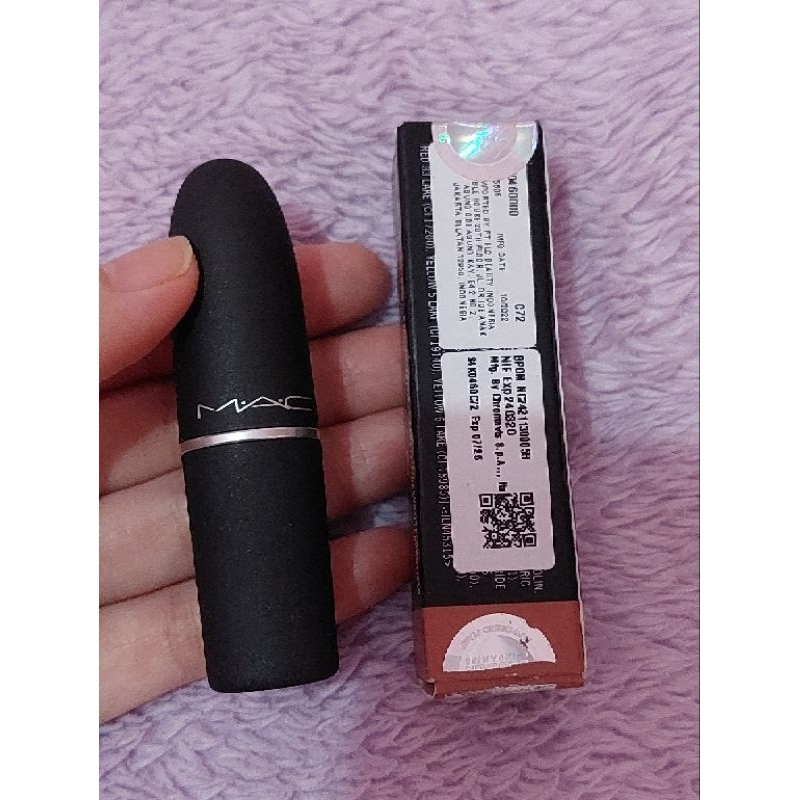 Jual Preloved Mac Powder Kiss Lipstick Teddy 2.0 / Preloved Mac ...