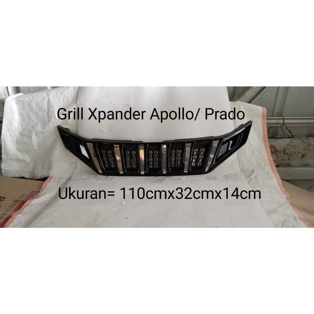 Jual Grill bumper Xpander apollo prado Cover Gril / Grille Depan apollo ...