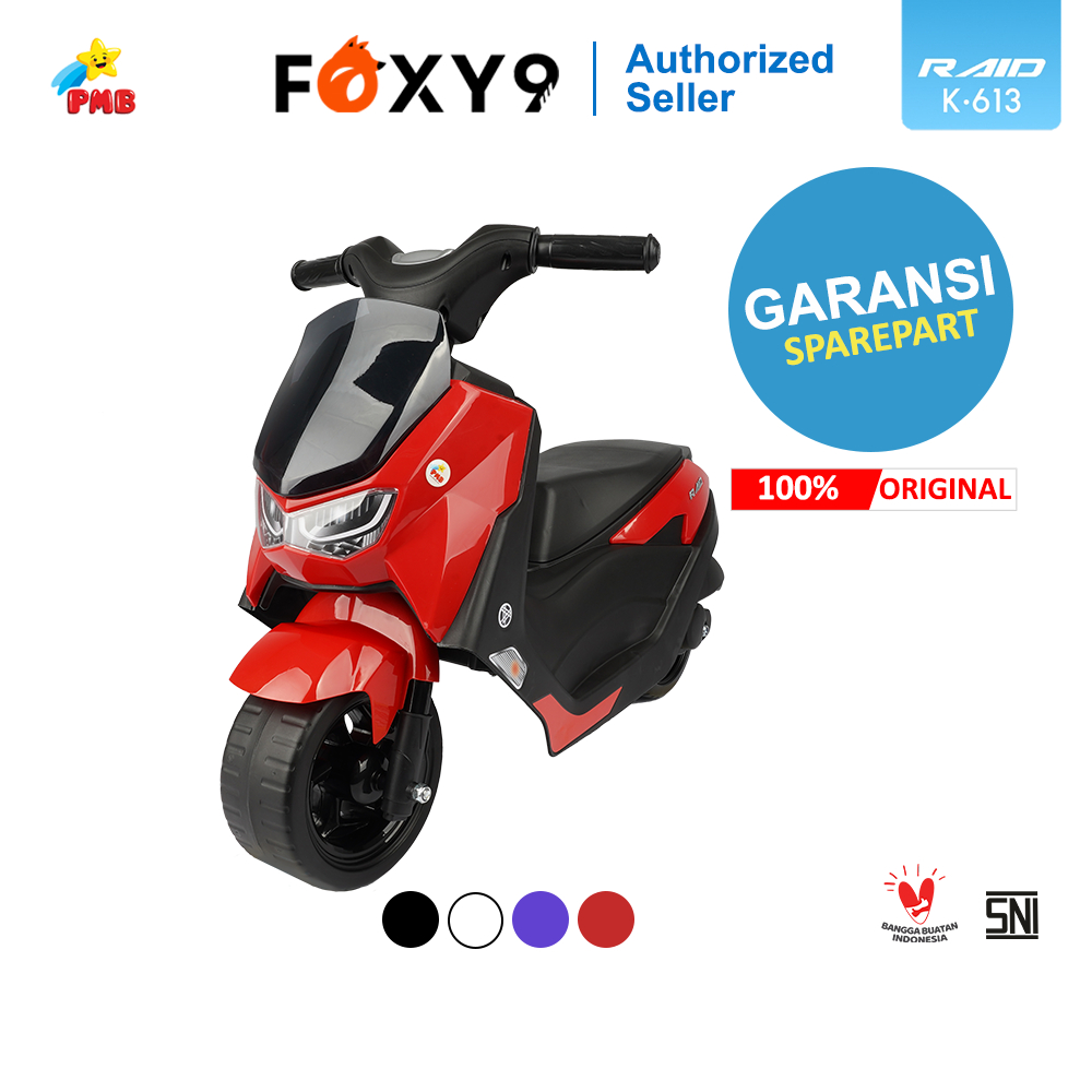 Jual MAINAN ANAK MOTOR MOTORAN / BALANCE BIKE FOOT TO FLOOR PMB K613 ...
