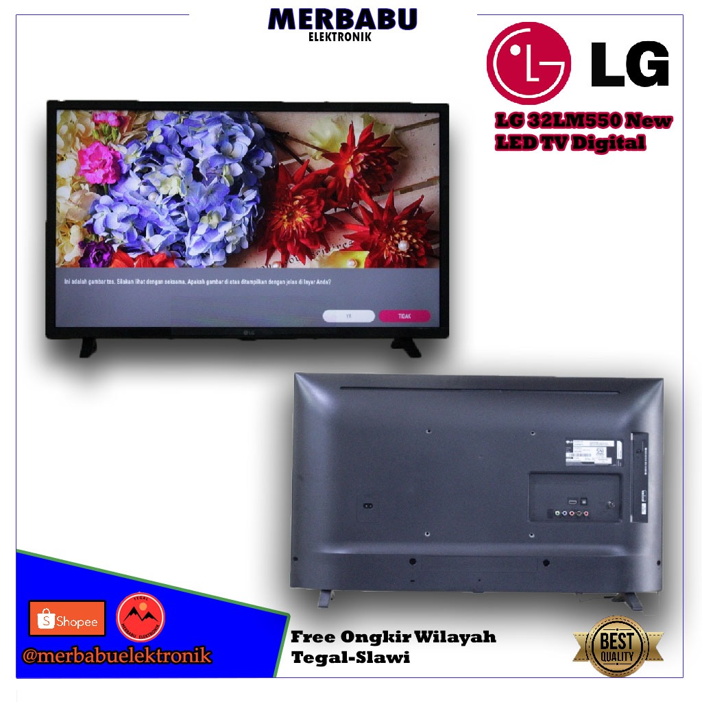 Jual TV LED LG 32 LM 550 / 32INCH | Shopee Indonesia