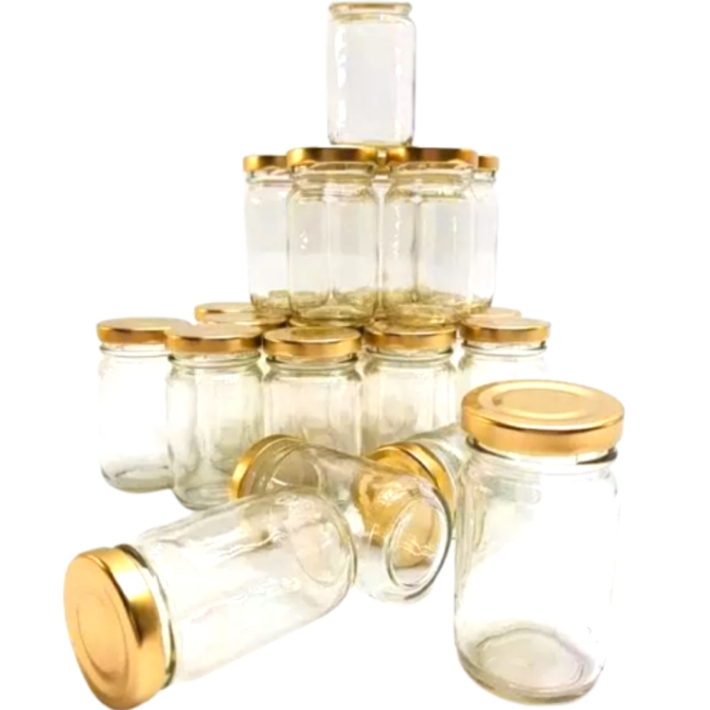 Jual (10) 120ML BOTOL JAR KACA SILINDER 120 ML / jar 120 m baru + tutup ...