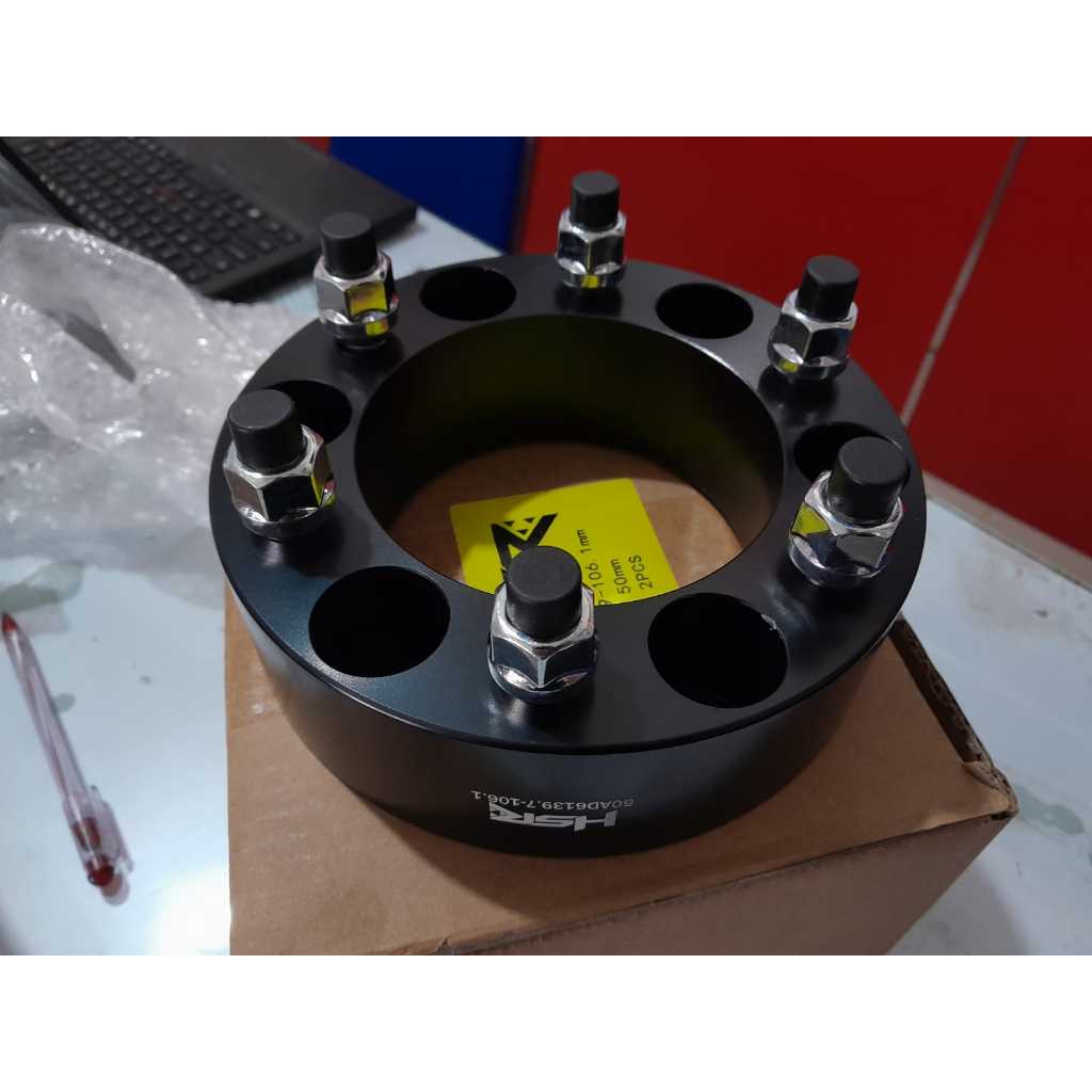 Jual Adaptor Velg Mobil Tebal 50mm / 5cm Pcd Baut 6 X 139,7 - Adaptor ...