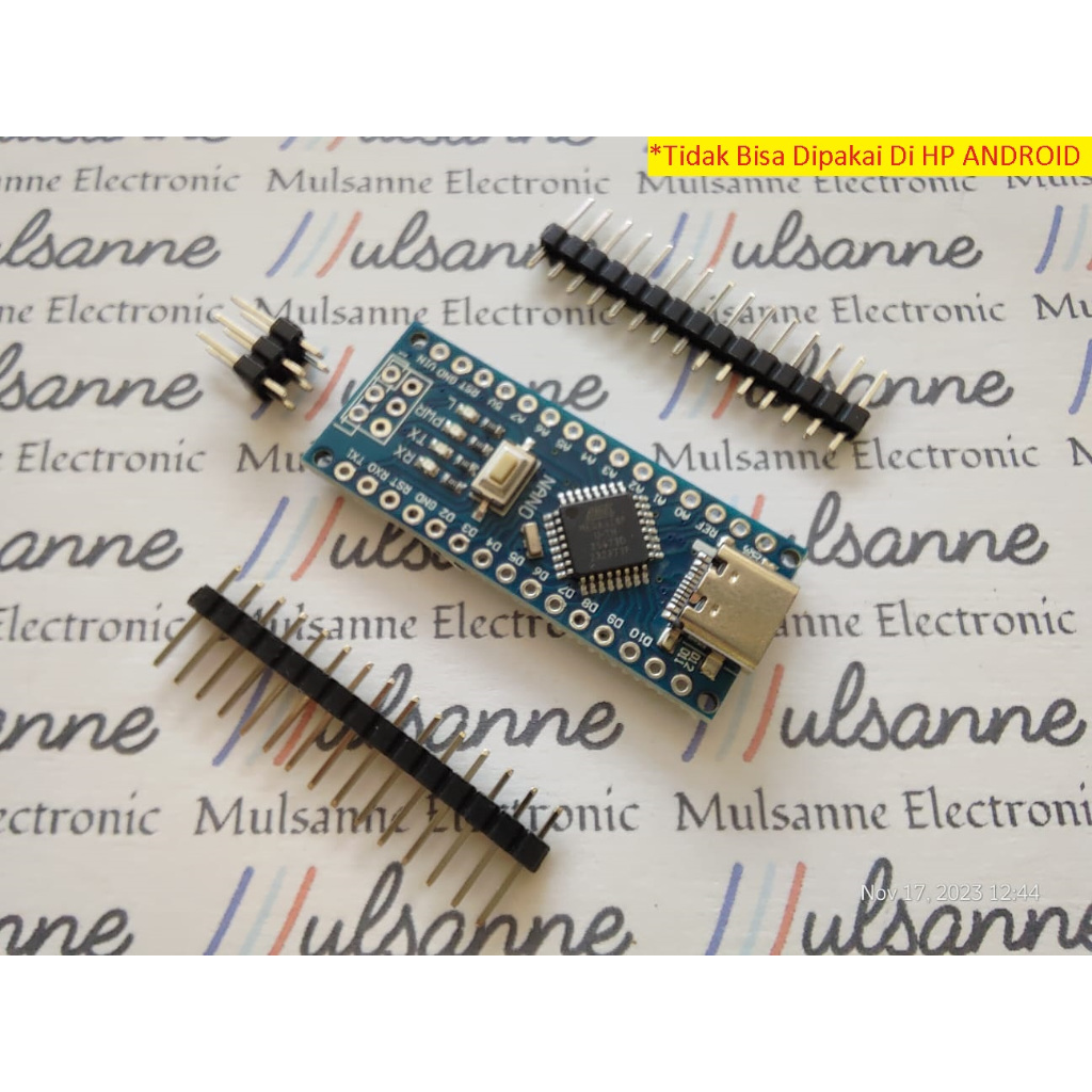 Jual Arduino Nano Belum Solder ATMega328 USB type C | Shopee Indonesia