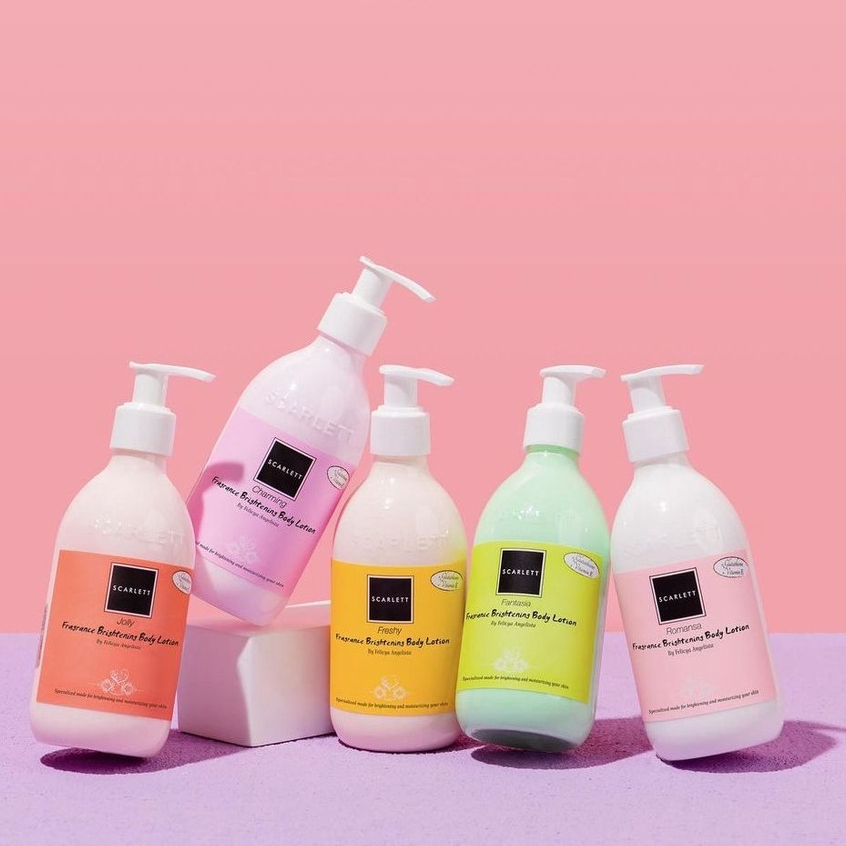 Jual SCARLETT WHITENING Body Lotion Series || Body Lotion || Lotion ...