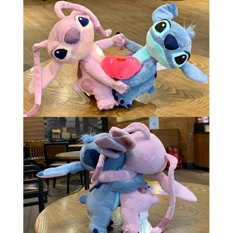 Jual Boneka Couple Stitch Angel Disney lilostitch Peluk Dansa | Shopee ...