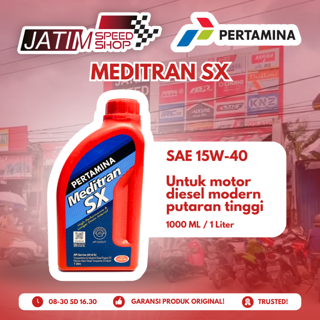 Jual Oli Pertamina Meditran SX 15W-40 1000ML/1LT | Shopee Indonesia