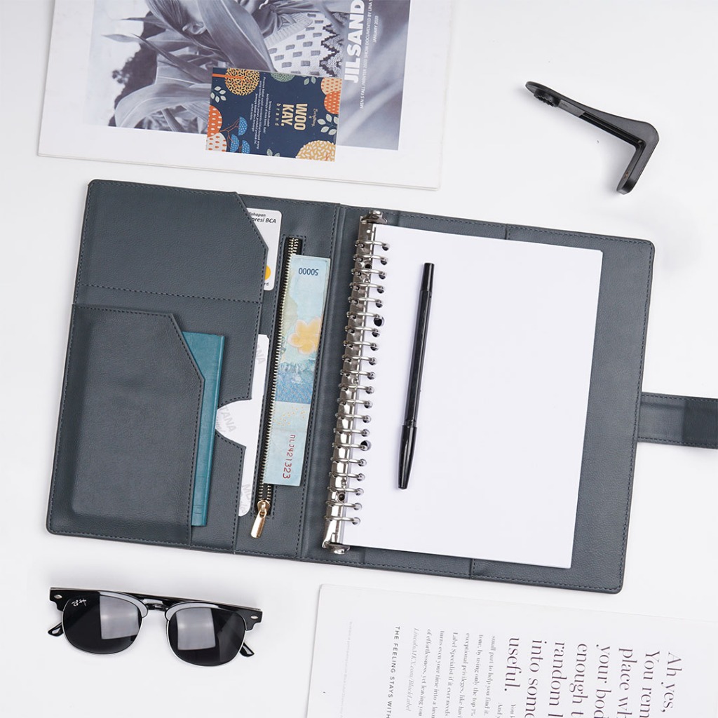 Jual Cover Binder Kuliah Buku Catatan A5 Magnetic | Shopee Indonesia