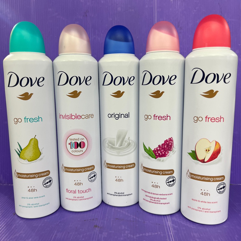 Jual Dove Original Deodorant spray 250 ml Big Size Anti Perspirant ...