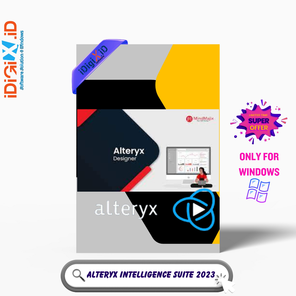 Jual Alteryx Intelligence Suite 2022 Lifetime Activation | Shopee Indonesia