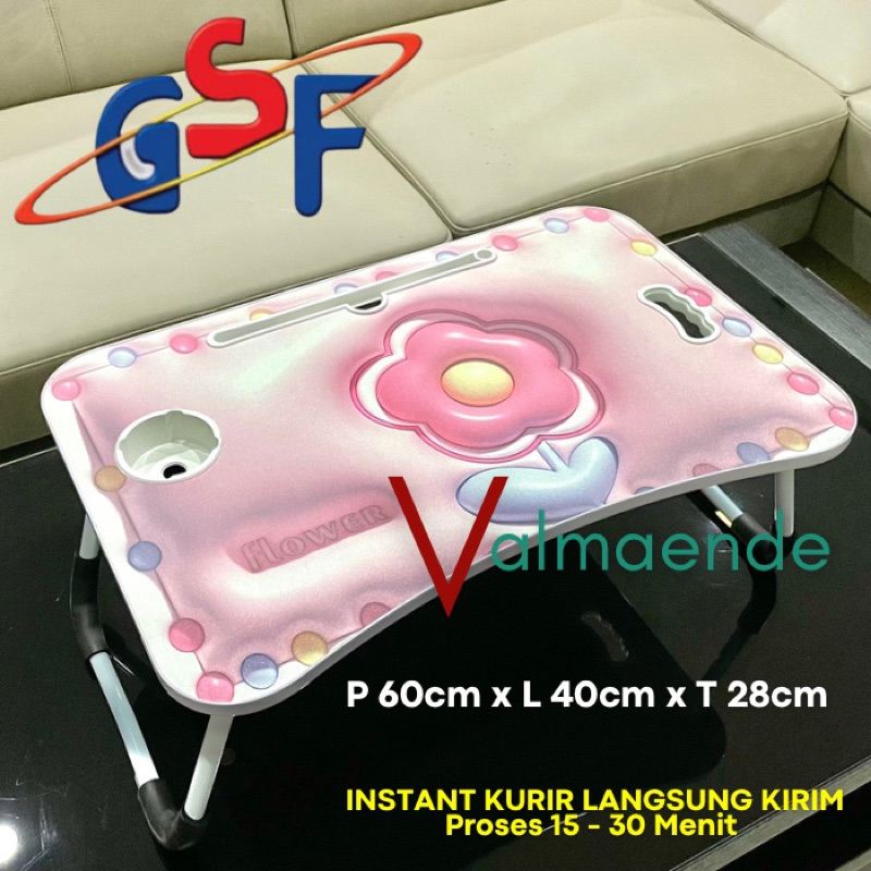 Jual Meja Lipat Serbaguna GSF 1087 Meja Laptop Meja Belajar Portable ...