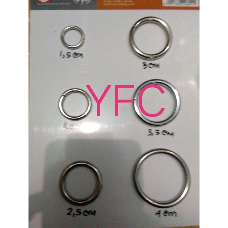 Jual ring bulat nikel.(per pcs) | Shopee Indonesia