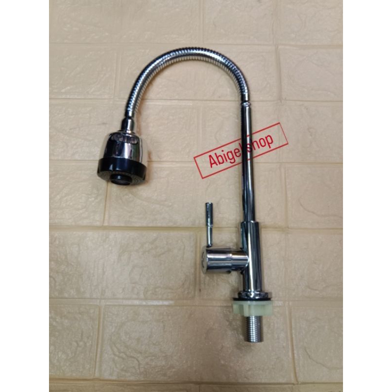 Jual Kran fleksibel cuci piring dari meja/ Kran sink fleksibel dari ...