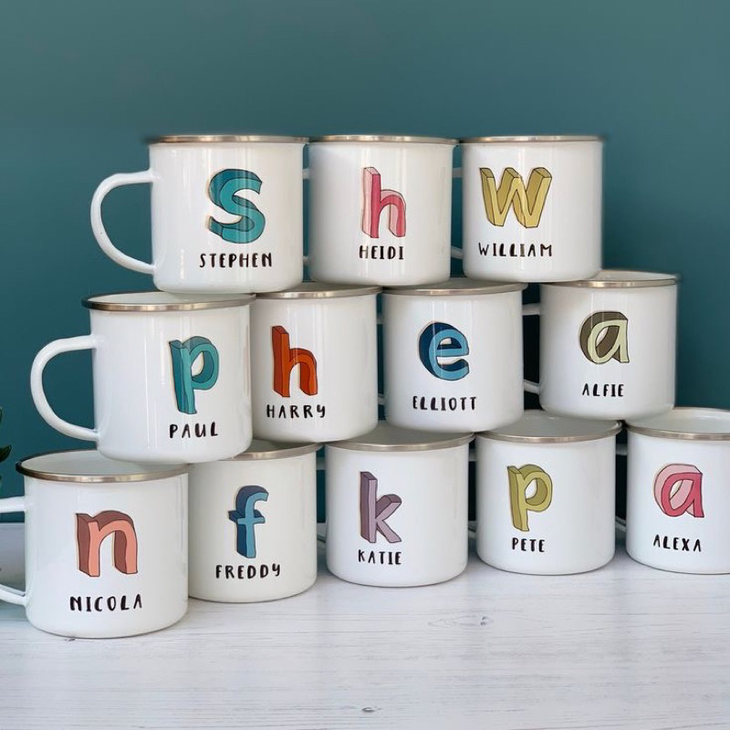Jual (LANGSUNG KIRIM) CUSTOM DESIGN MUG ENAMEL SOUVENIR MUG/GELAS ...