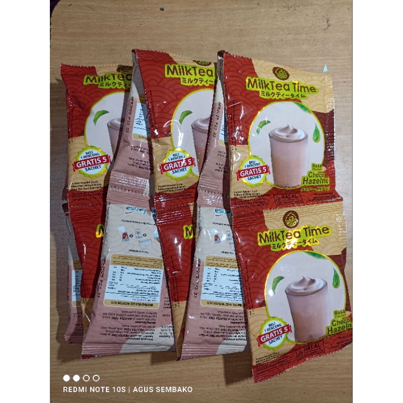 Jual 1 rcg milktea time isi 10 plus 5 sachet | Shopee Indonesia