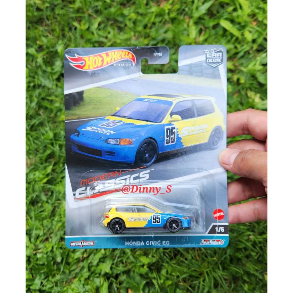 Jual Hot Wheels Premium Modern Classic Honda Civic EG Spoon series ...