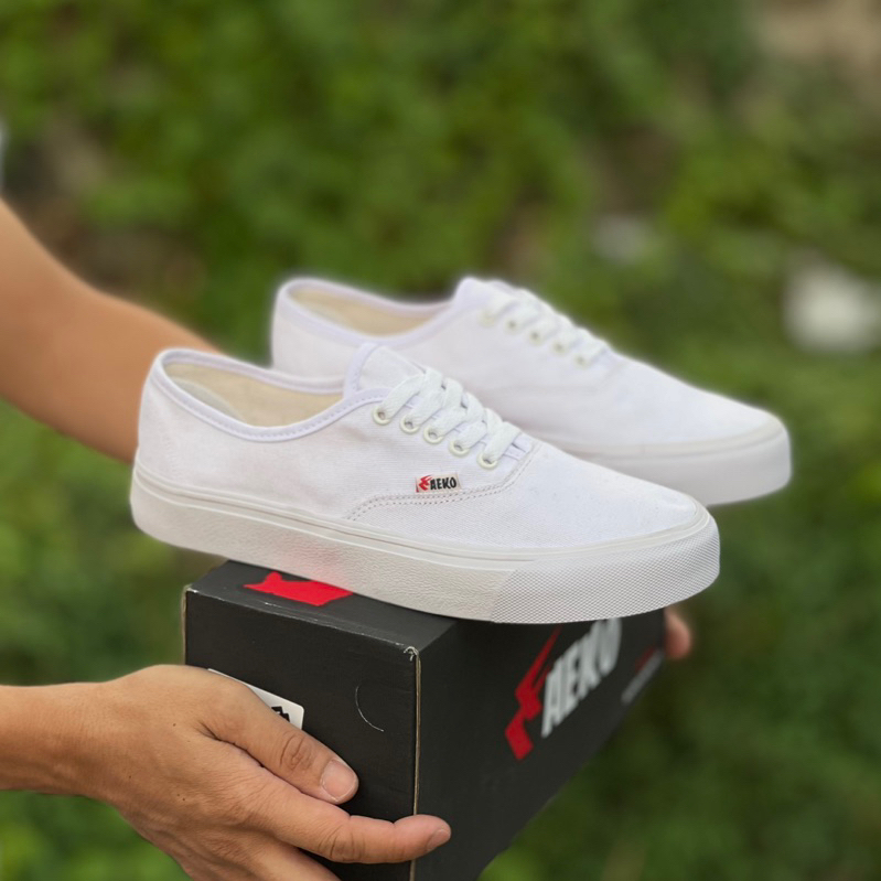 Jual Sneakers Aekoshoes prefixbeat Fullwhite Original Produk Lokal Made ...