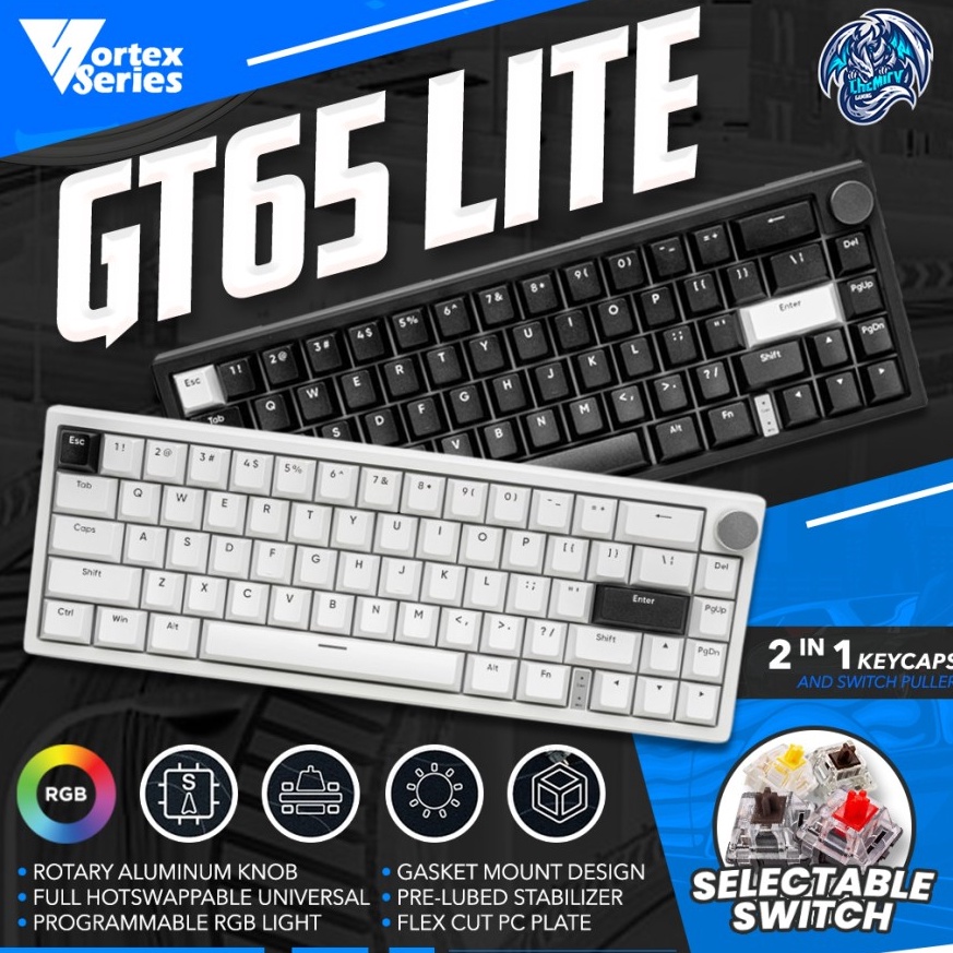 Jual Sudah READY..!! Vortex Series GT65 / GT-65 Lite Mechanical ...