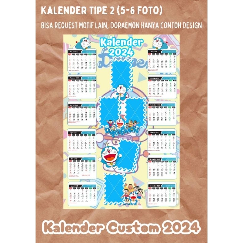 Jual Kalender Custom 2024 | Shopee Indonesia