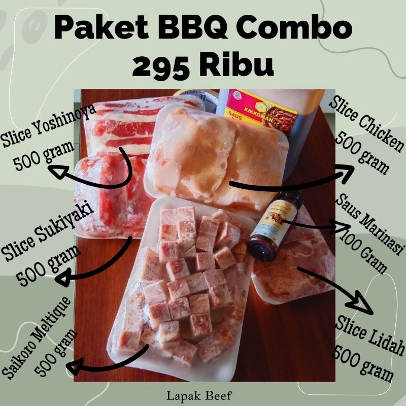 Jual PAKET BBQ COMBO 295 RIBU HEMAT PRAKTIS | Shopee Indonesia