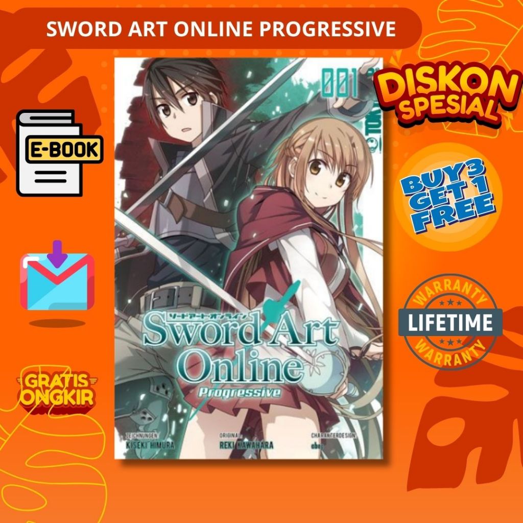 Jual Komik Sword Art Online Progressive - Bahasa Indonesia - Volume 1 s.d 43 (End) | Shopee ...