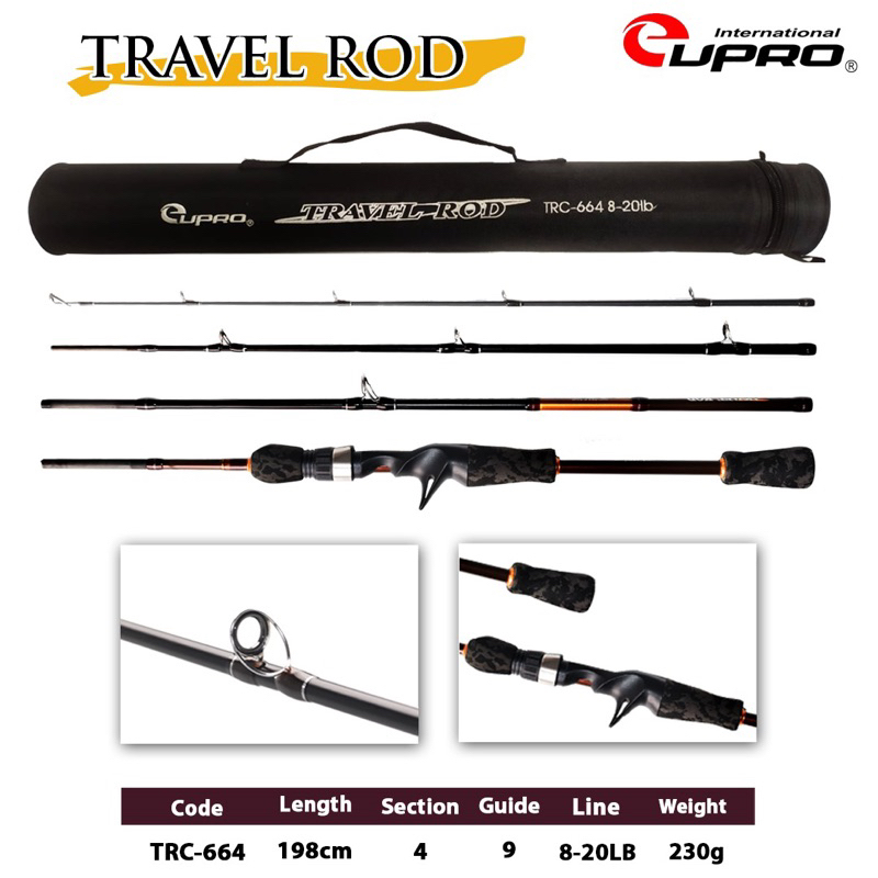 Jual Travel Rod Eupro TRC-664 | Shopee Indonesia