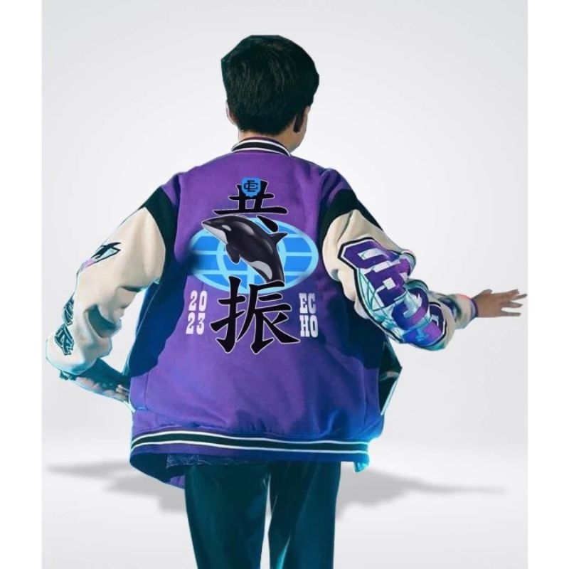 Jual Varsity Jacket Echo Loud Echo Proud Champions M4 2023 | Shopee ...