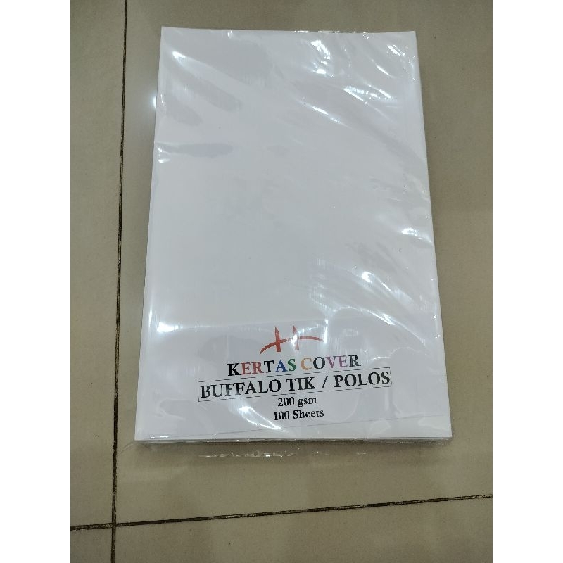 Jual kertas buffalo polos/TIk folio isi 100 pc | Shopee Indonesia